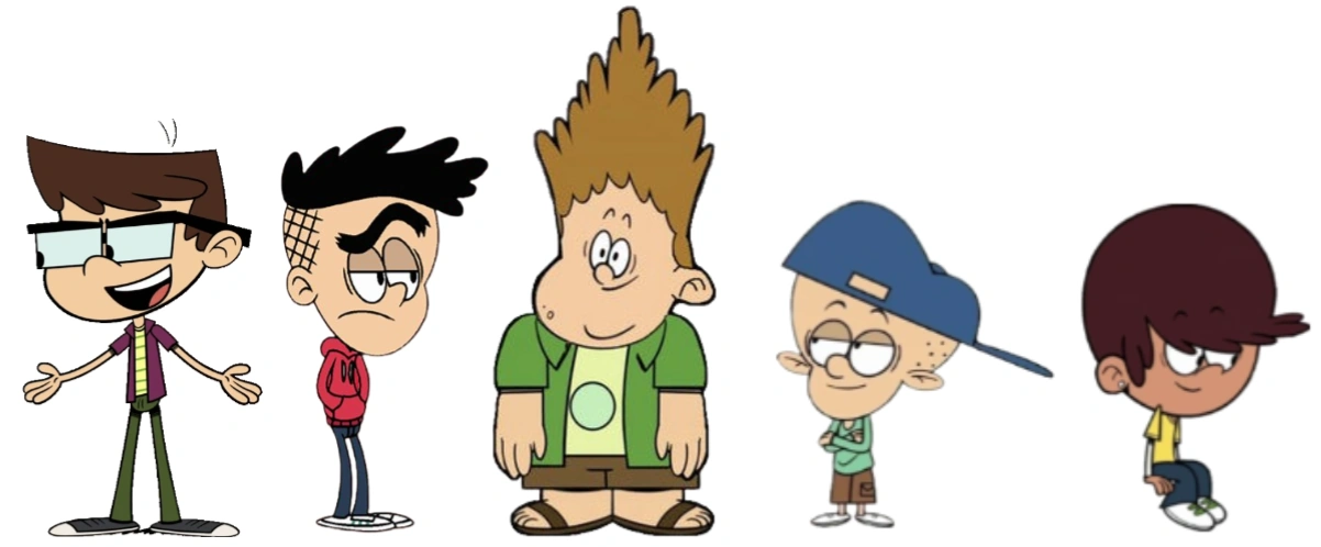 Trent & his 4 unnamed boys. | Fandom