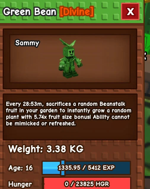 Trading green bean | Fandom