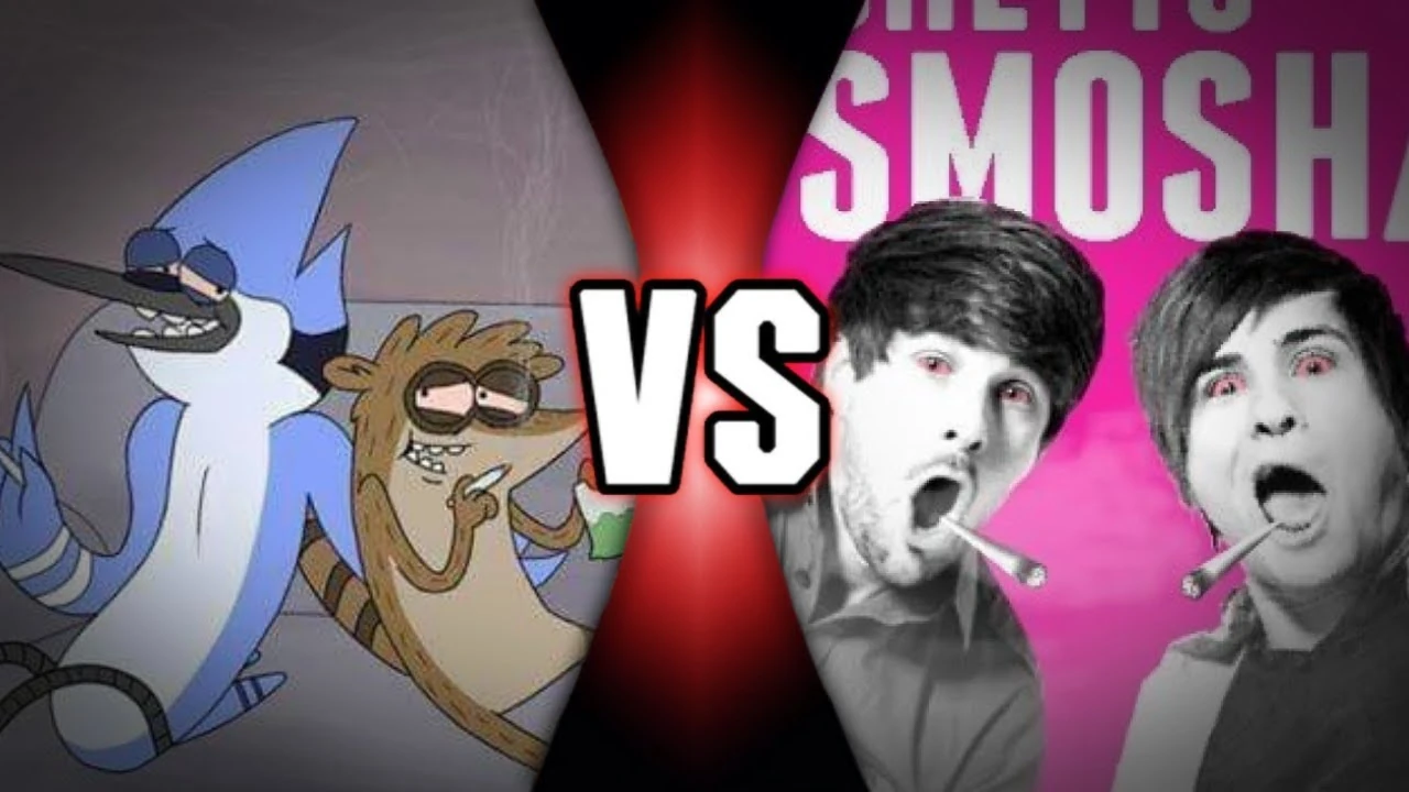 Ghetto Smosh vs Stoned Mordecai and Rigby | Fandom