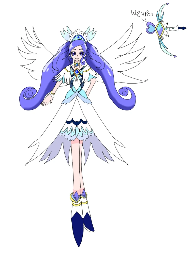 Cure diamond with super form | Fandom