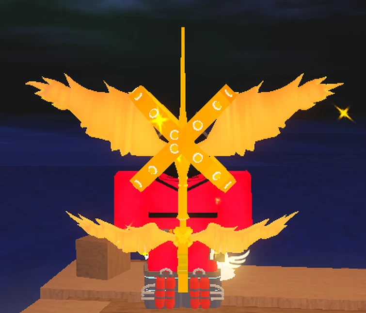 Golden Seraphic rod showcase: | Fandom