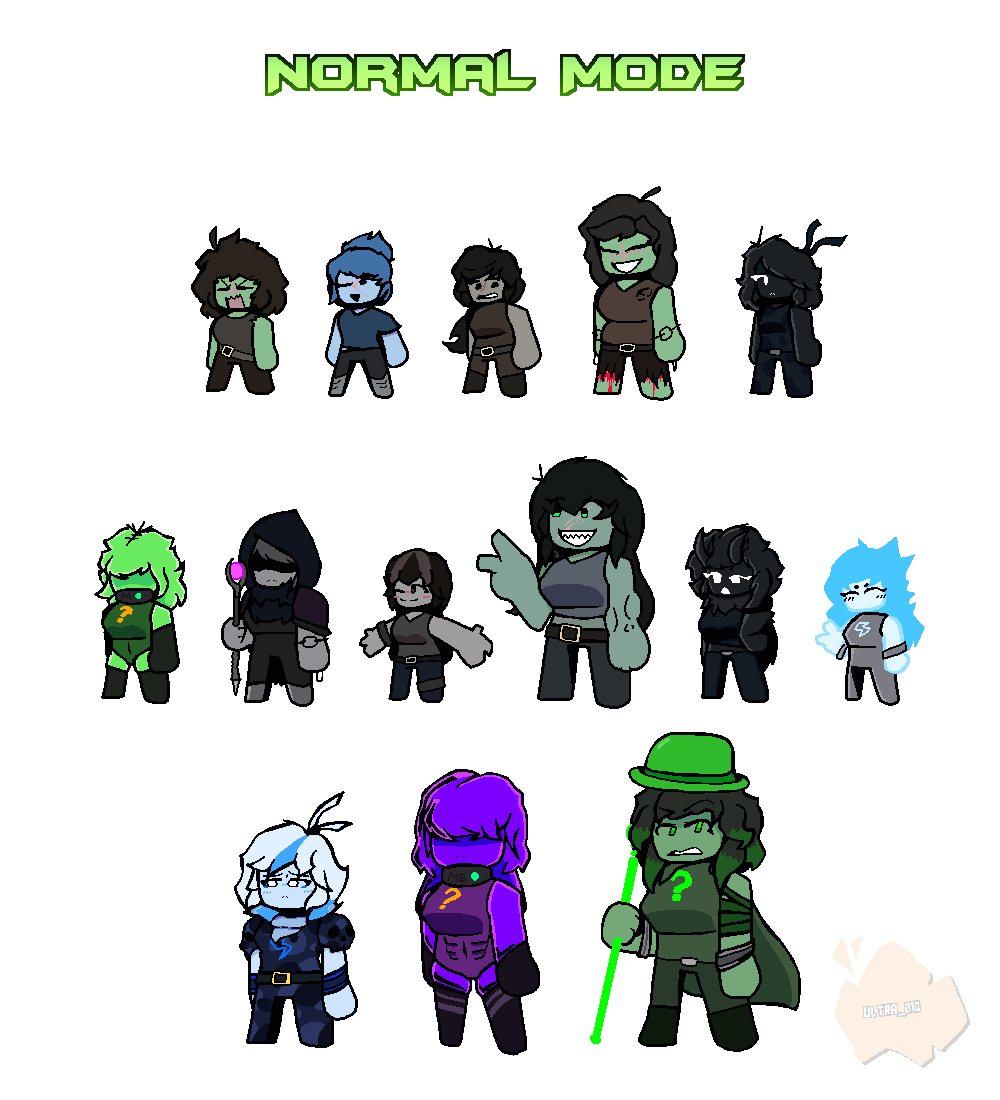 The entirety of Normal mode. | Fandom