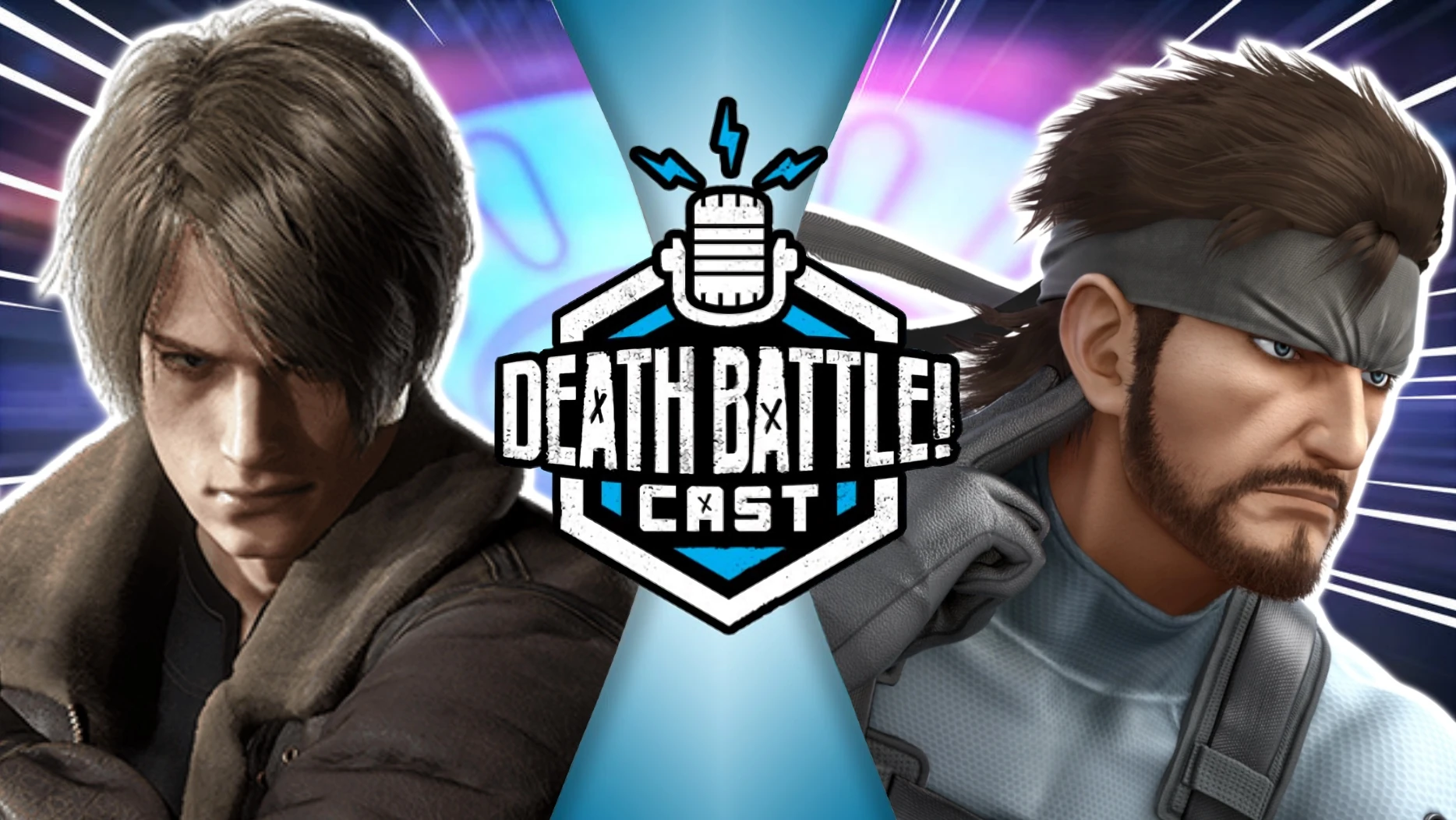 POV: Leon Kennedy vs Solid Snake becomes a death battle cast episode ...