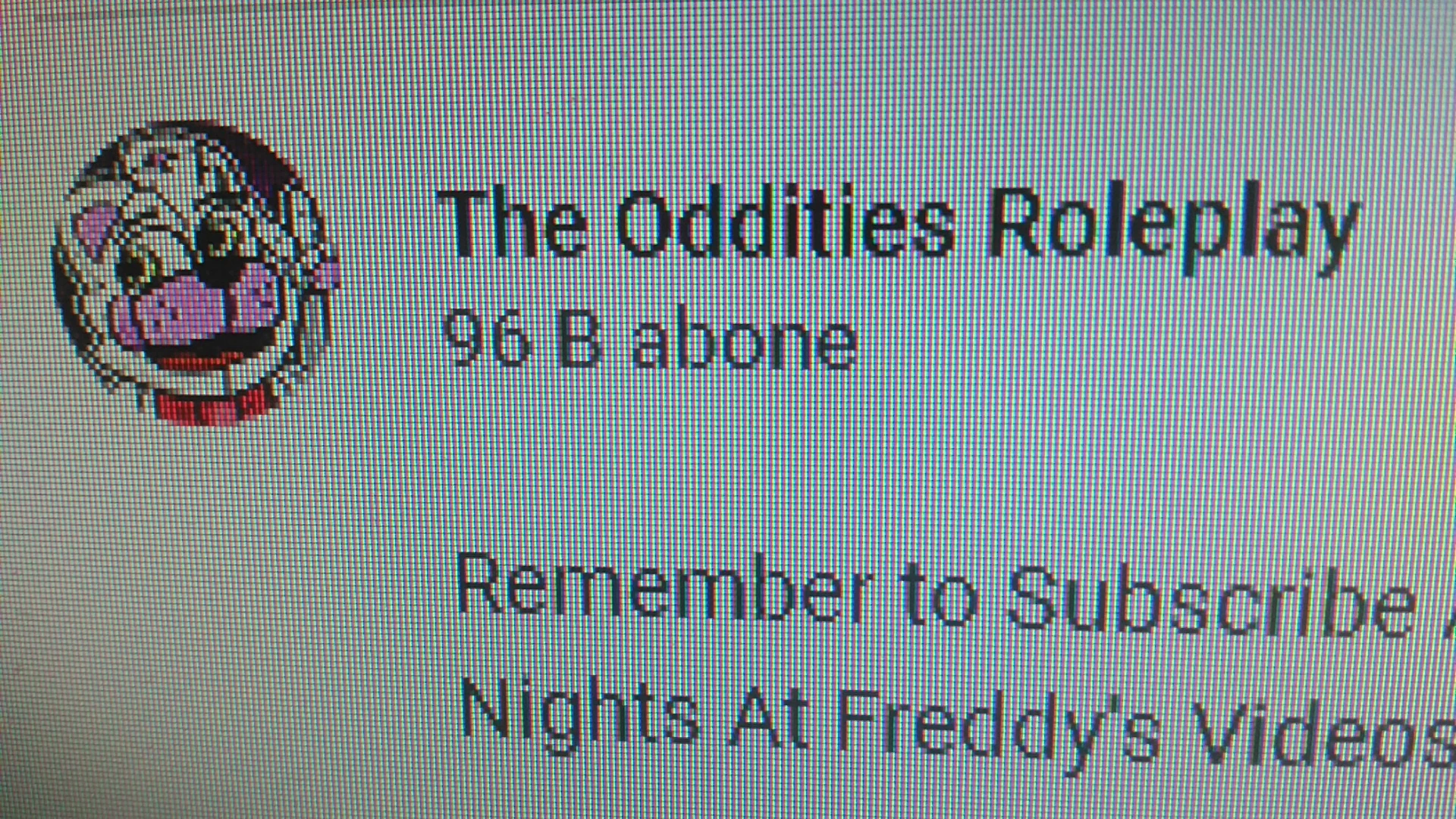 The Oddities Roleplay 100K correct, we are coming too little left ...