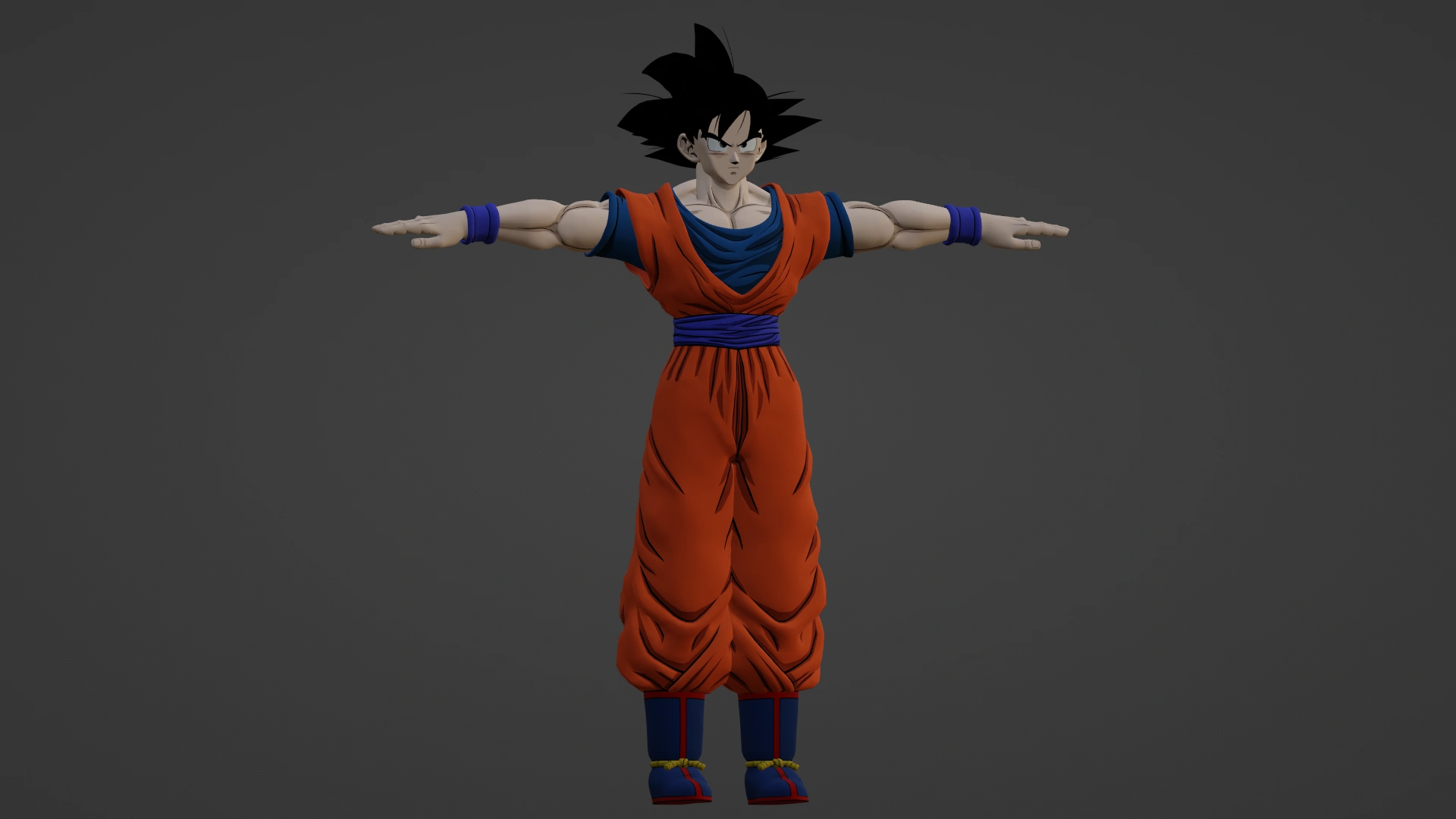 My custom Goku (Z-End) and Vegito models are now complete. | Fandom