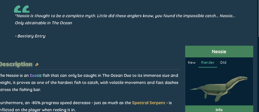 uhm nessie isnt exotic | Fandom