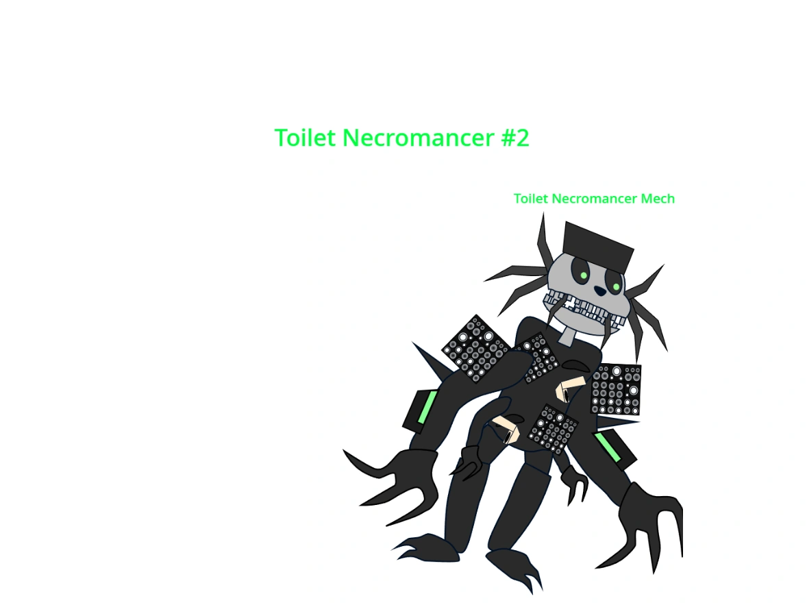 Almost done for Toilet Necromancer's forms. | Fandom