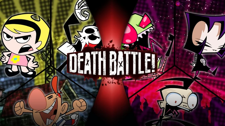 Grim, Billy and Mandy vs Zim, Dib and Gaz (Cartoon Network vs ...