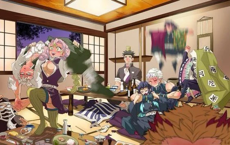 Some crazy Hashira art. | Fandom