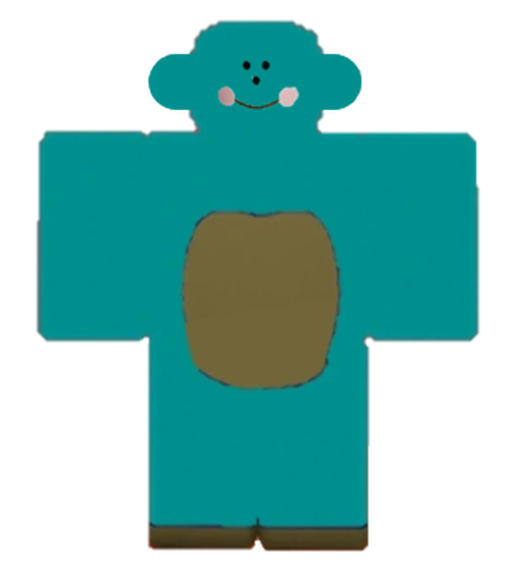 High Quality Light Blue Monke | Fandom