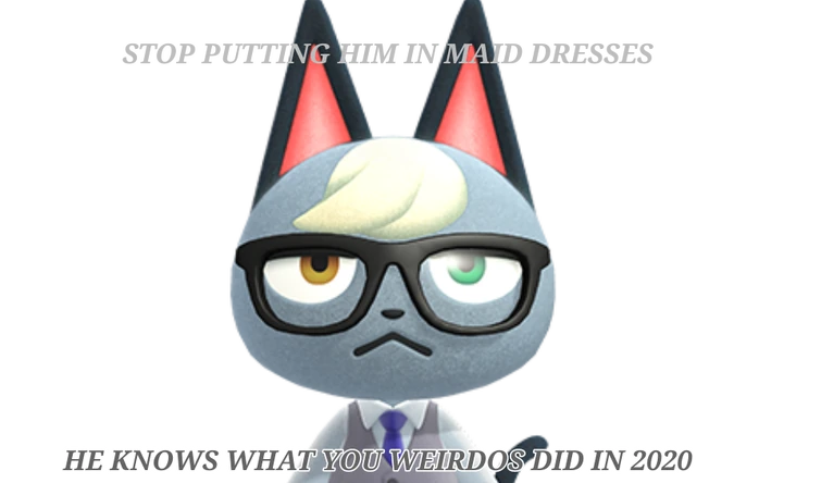 Poor dude was on the animal crossing black market | Fandom
