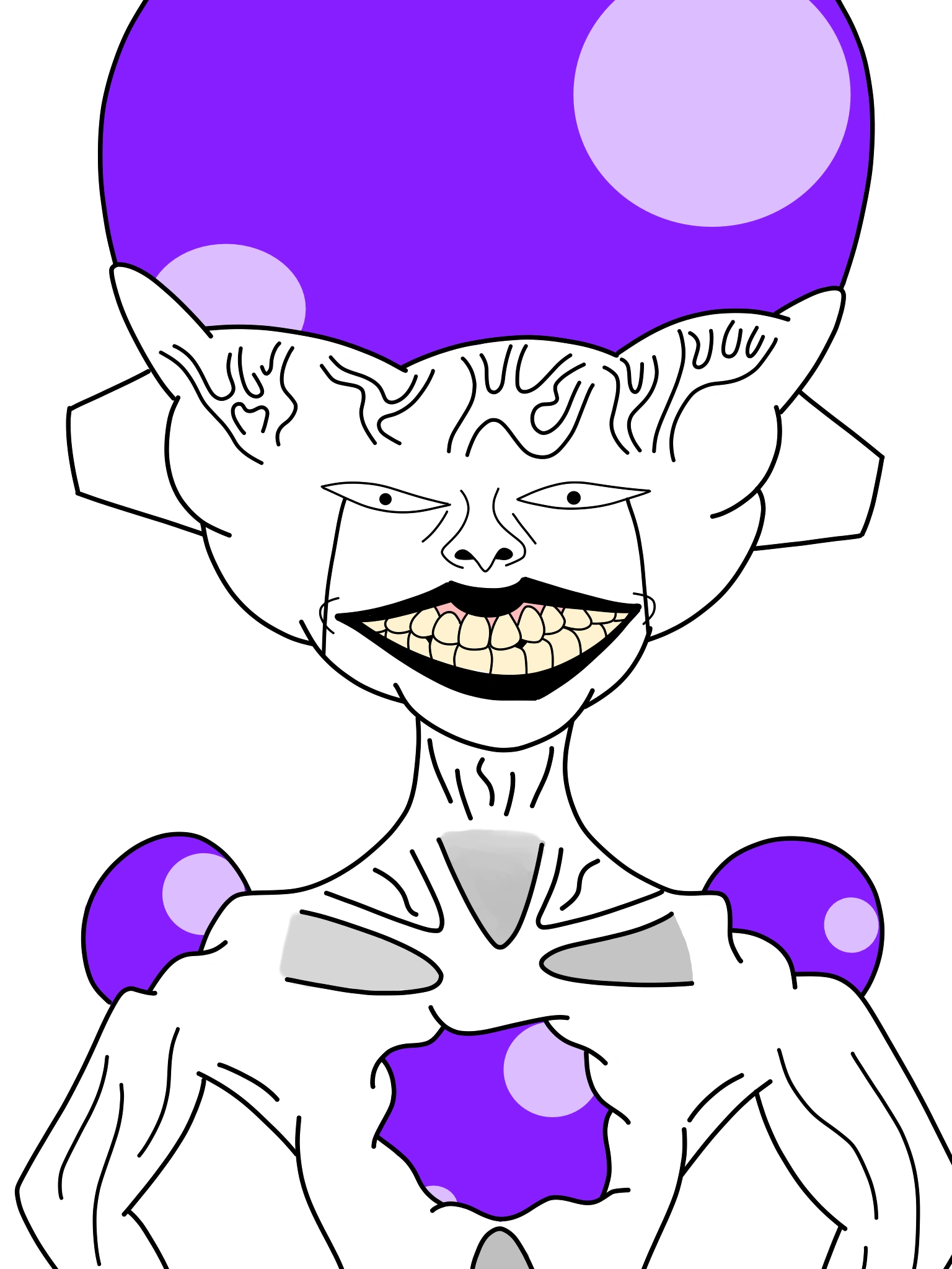 Frieza in meat canyon style | Fandom