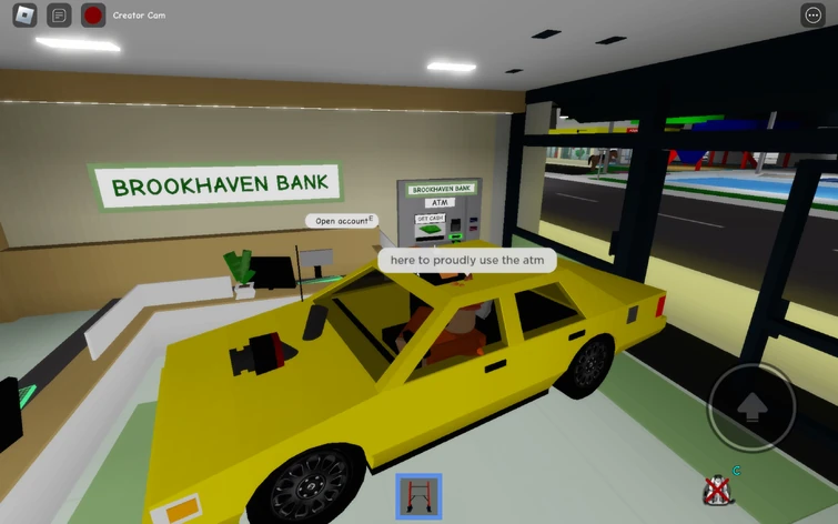 out of context pictures of me in segments of the brookhaven map with my ...