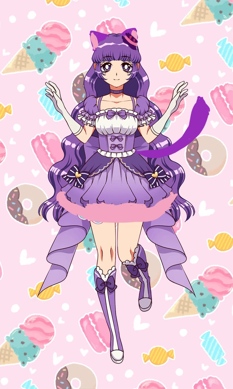 I made cure macaroon in magical girl creator! | Fandom