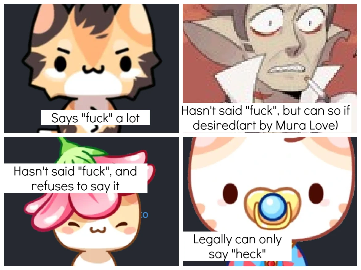 Binky can only say "heck" as a swear because he's a baby(Cat Game ...