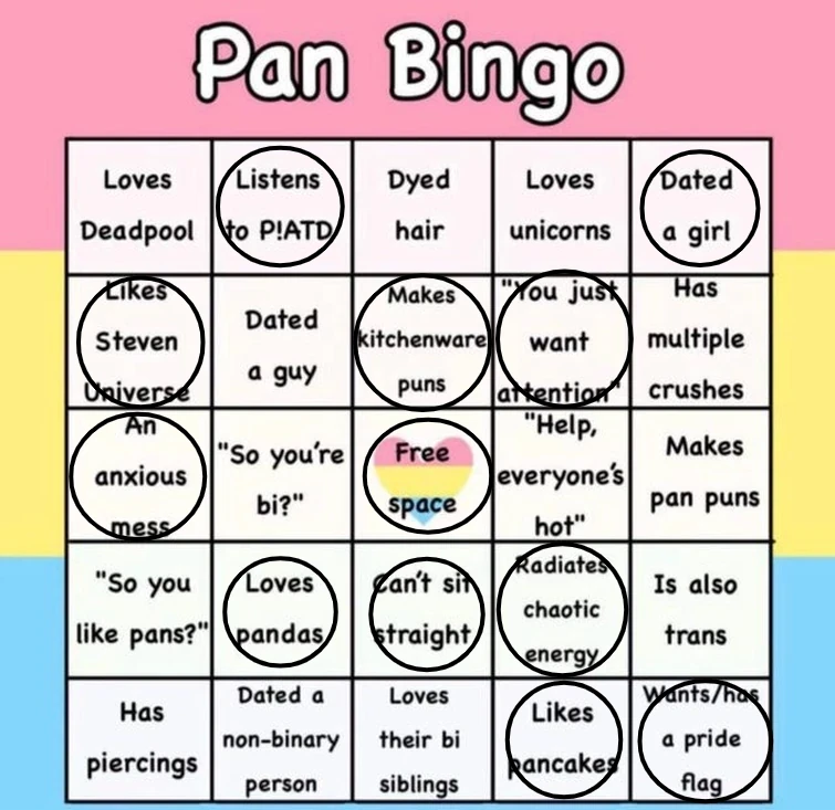 Pan Bingo | Fandom