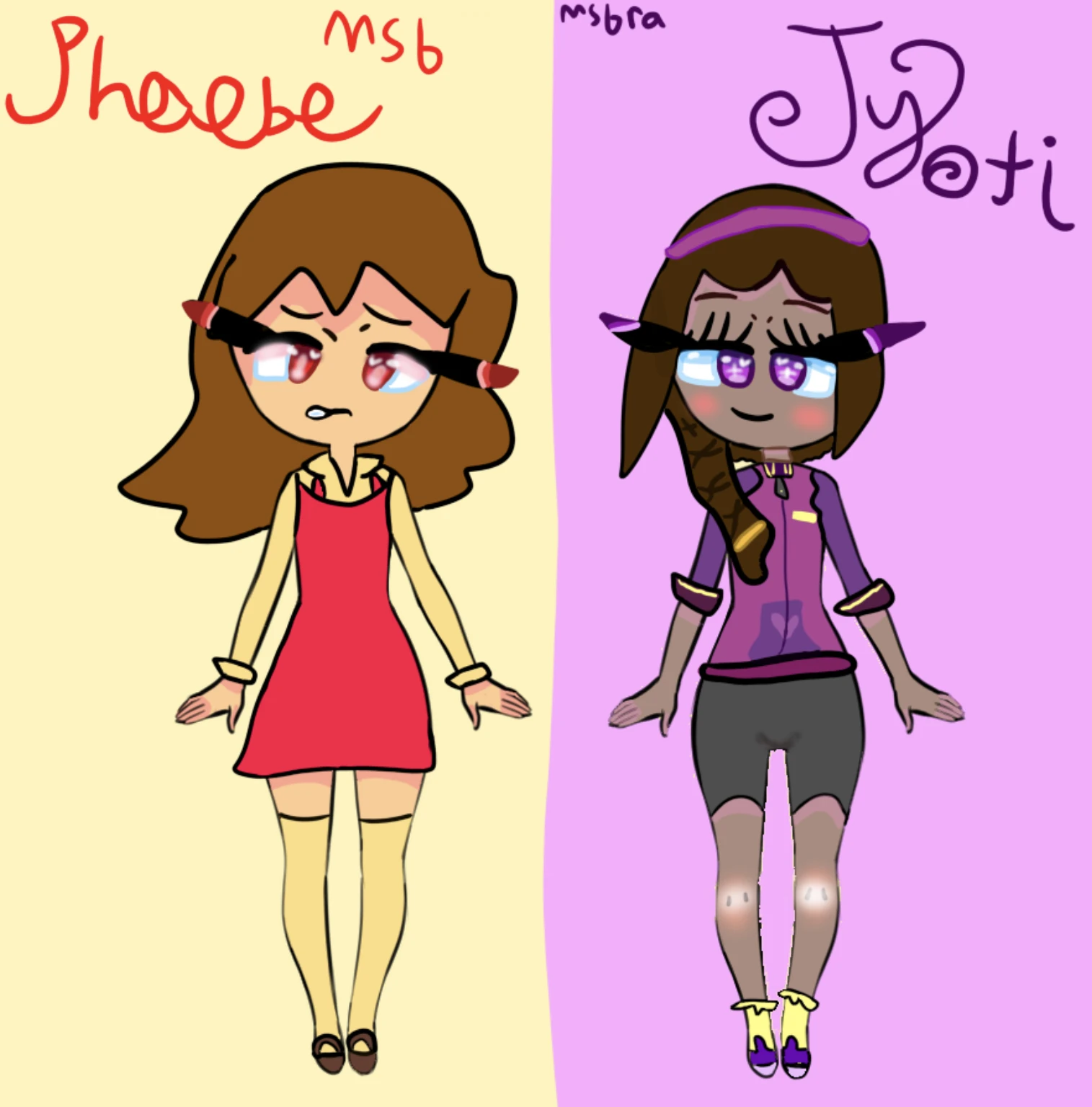 Phoebe and Jyoti | Fandom