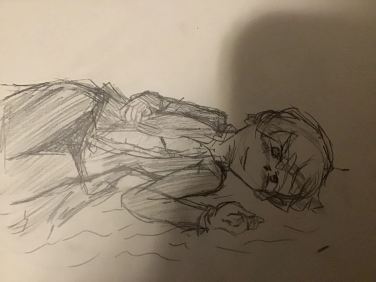 Tried drawing Zenitsu lying down | Fandom