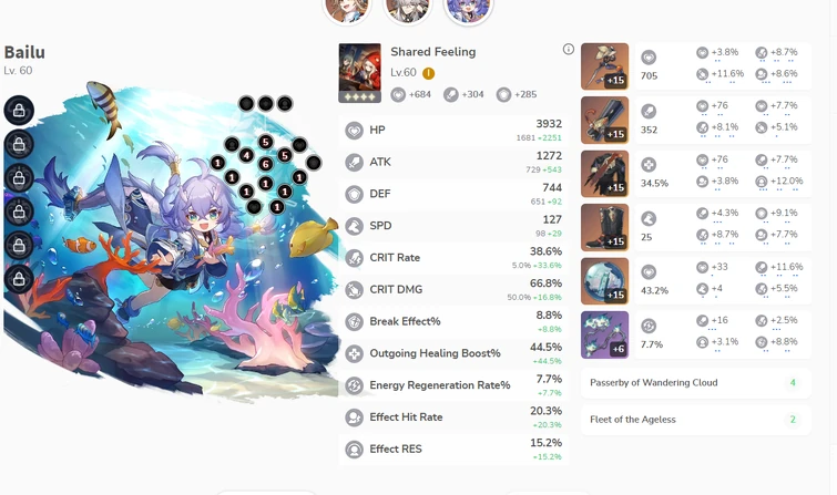 rate my WIP bailu build | Fandom