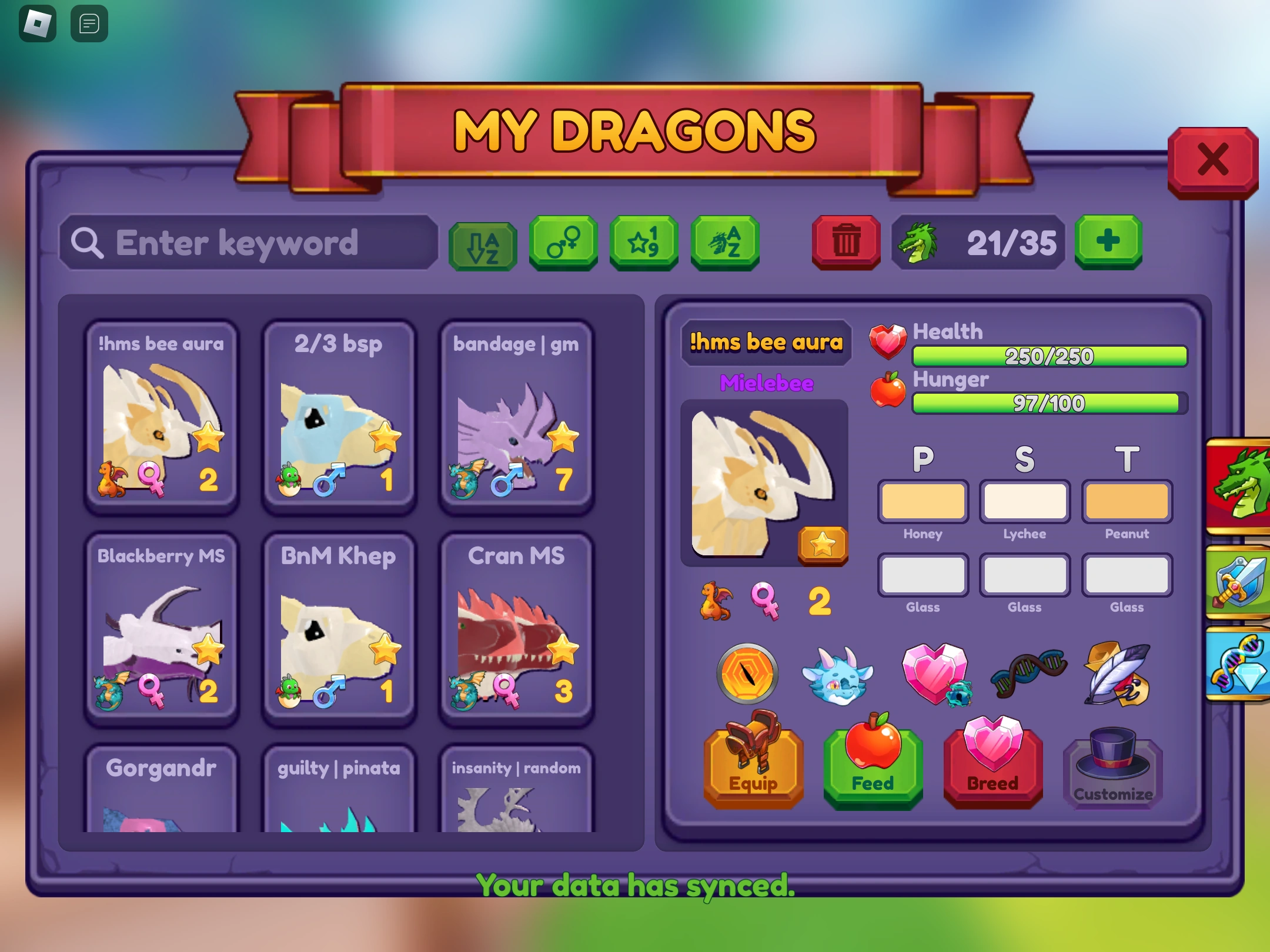 trading a honey ms honeybee aura bee !! :3 | Fandom