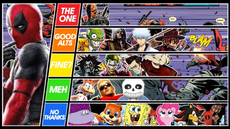 Deadpool Tier List | Fandom