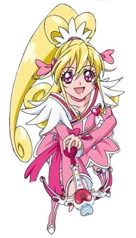 Full render of Cure Heart with her Love Heart Arrow | Fandom
