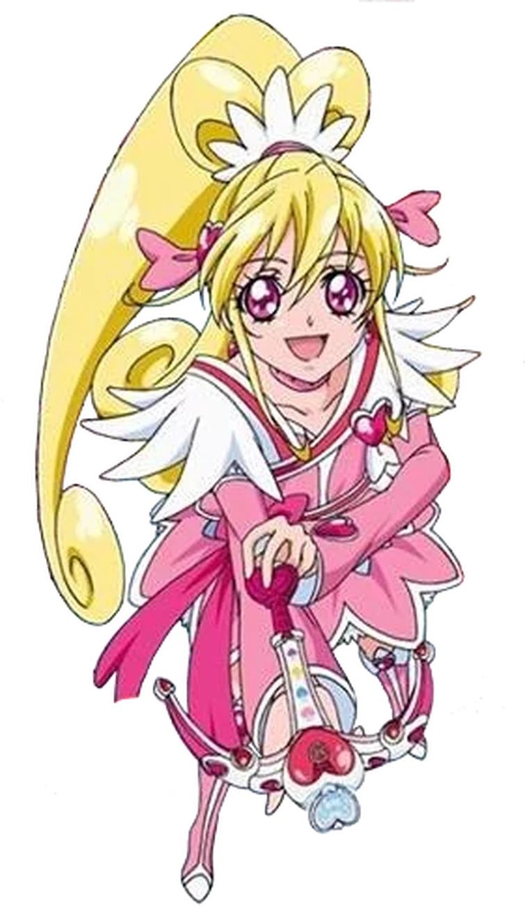 Full render of Cure Heart with her Love Heart Arrow | Fandom