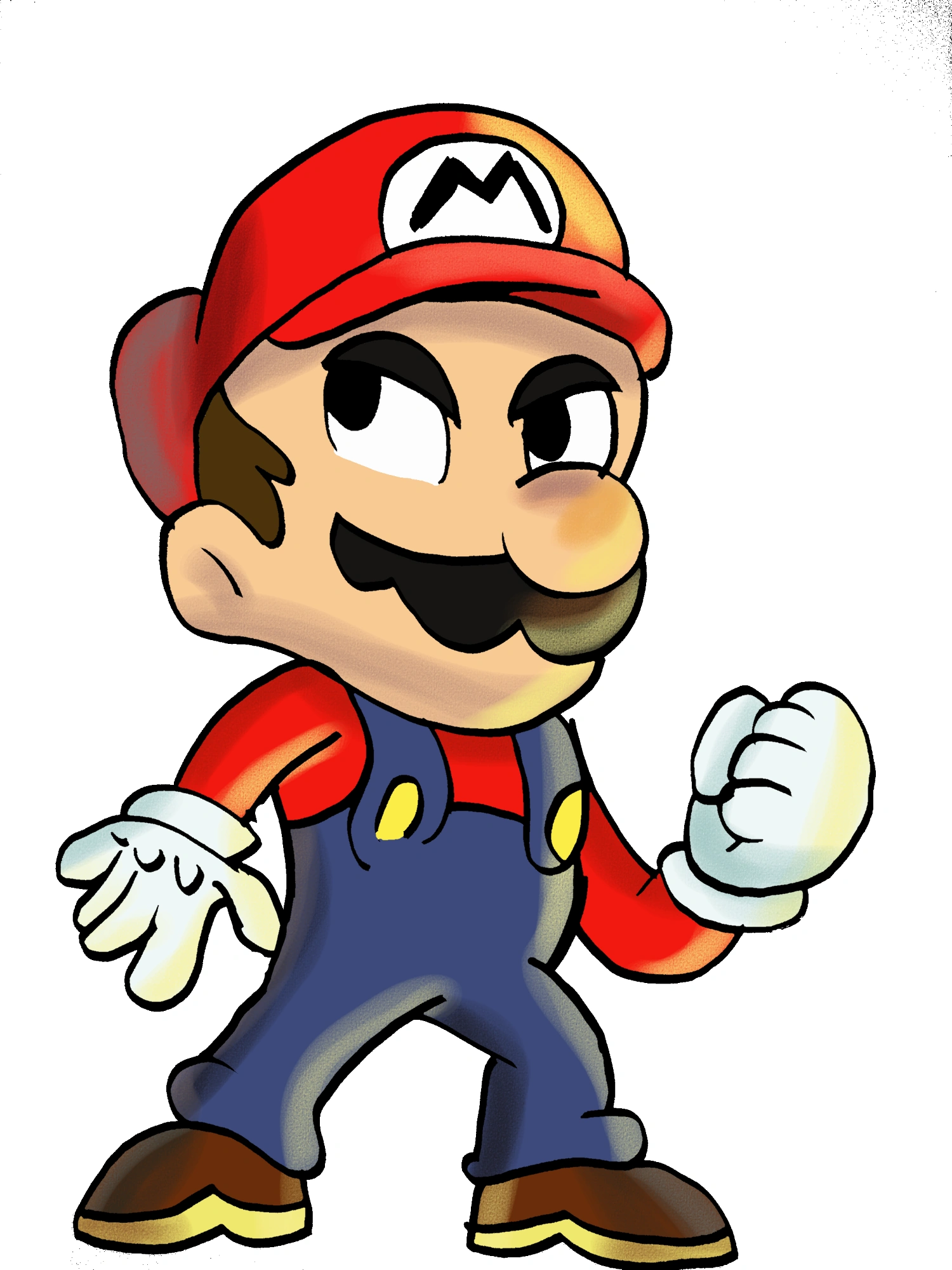 My drawing of AlphaDream Mario | Fandom