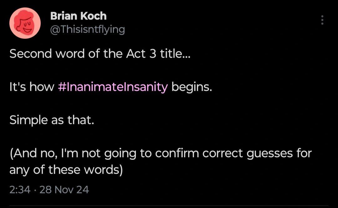 second hint for II18 title | Fandom