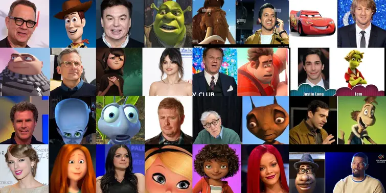 Disney Pixar Dreamworks Blue Sky Sony Illumination 16 characters ...