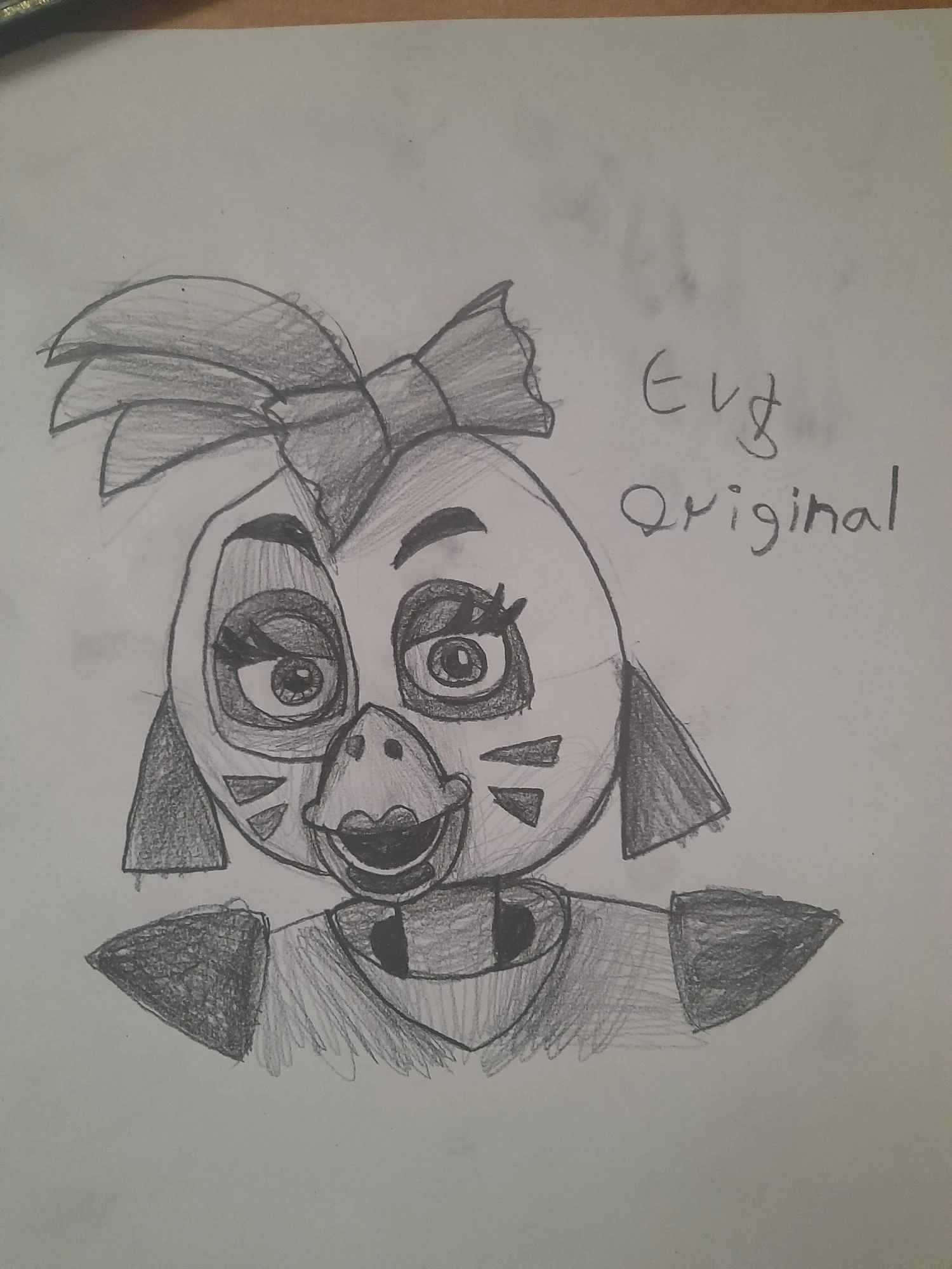 My sketch of Glamrock Chica | Fandom