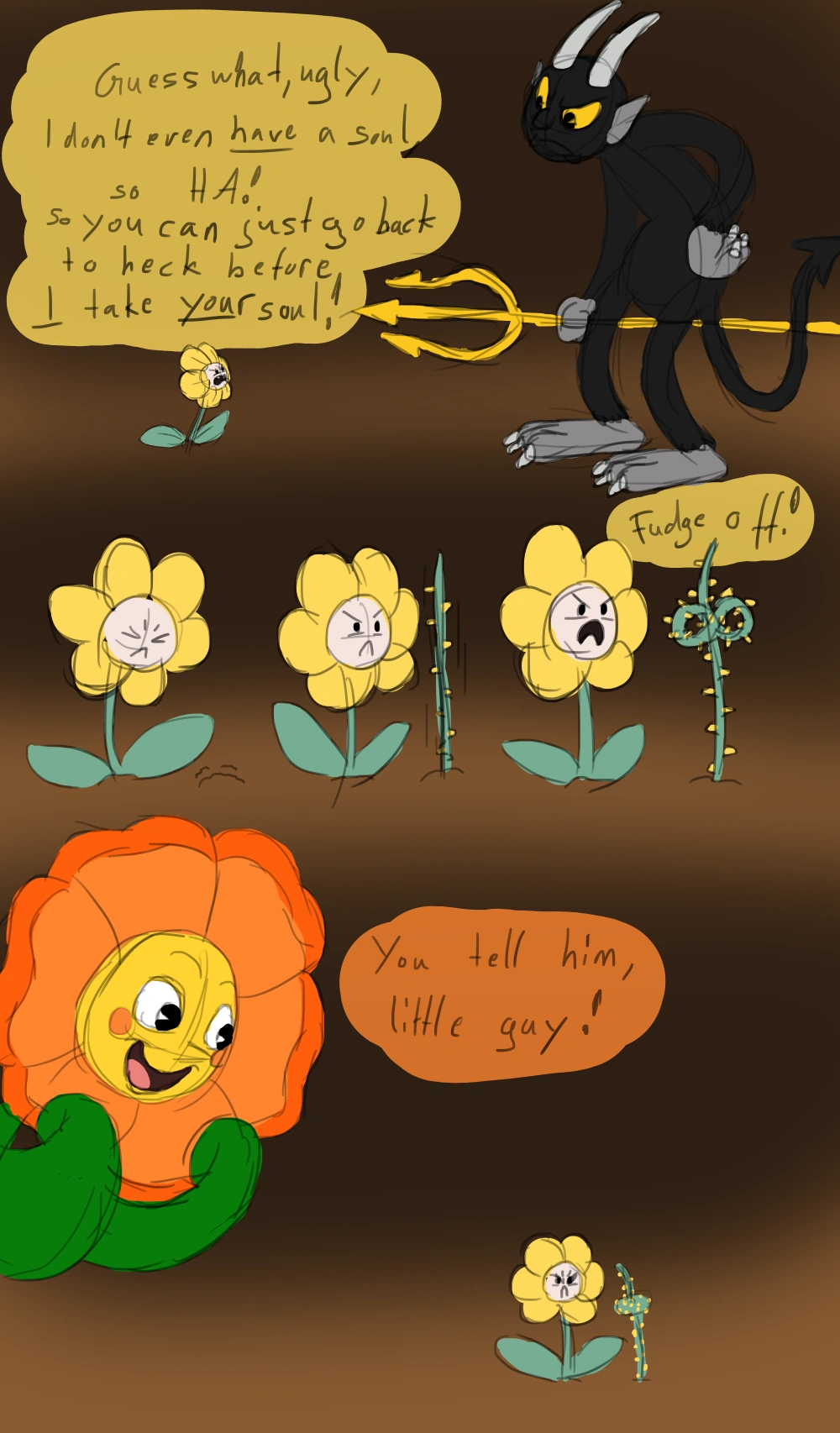 The art speaks for itself. There's 2. Both are Undertale crossovers. | Fandom