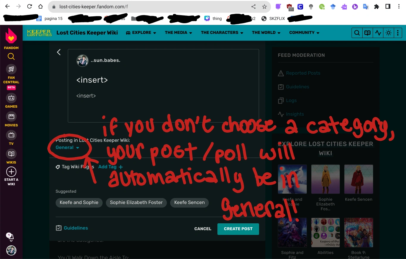 discussions categories! [please read] | Fandom