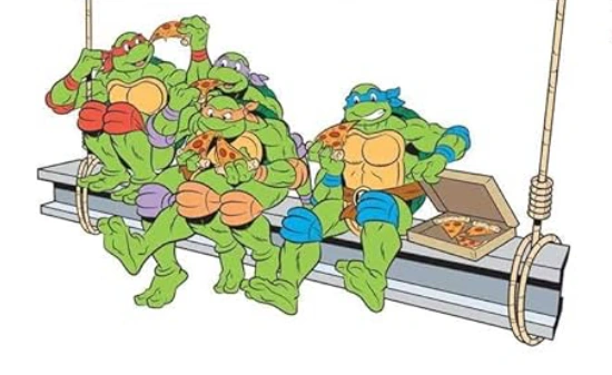 TMNT in a cookbook box set back cover | Fandom