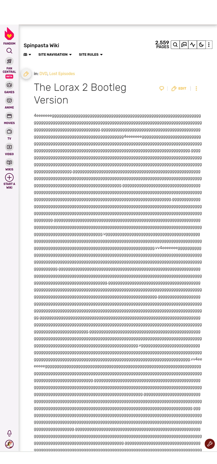 Discuss Everything About Spinpasta Wiki | Fandom