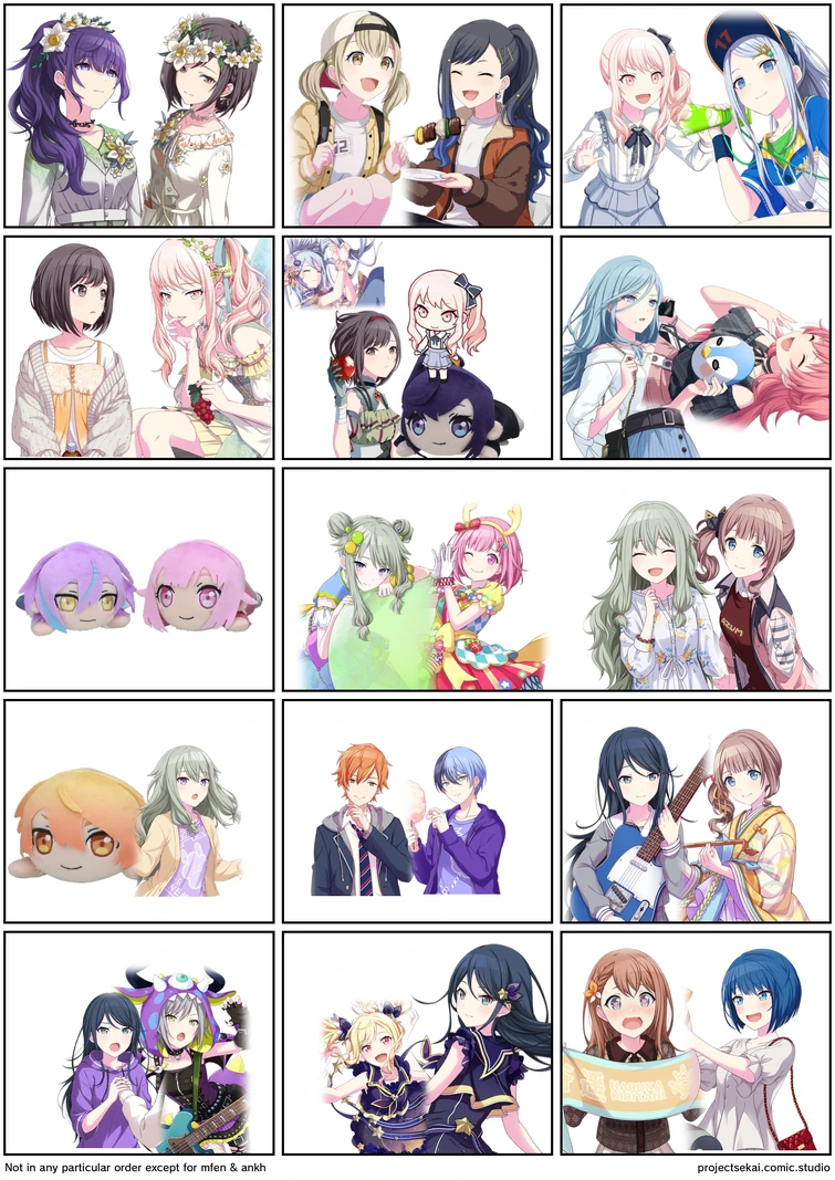 Rate my pjsk ships + explanations | Fandom