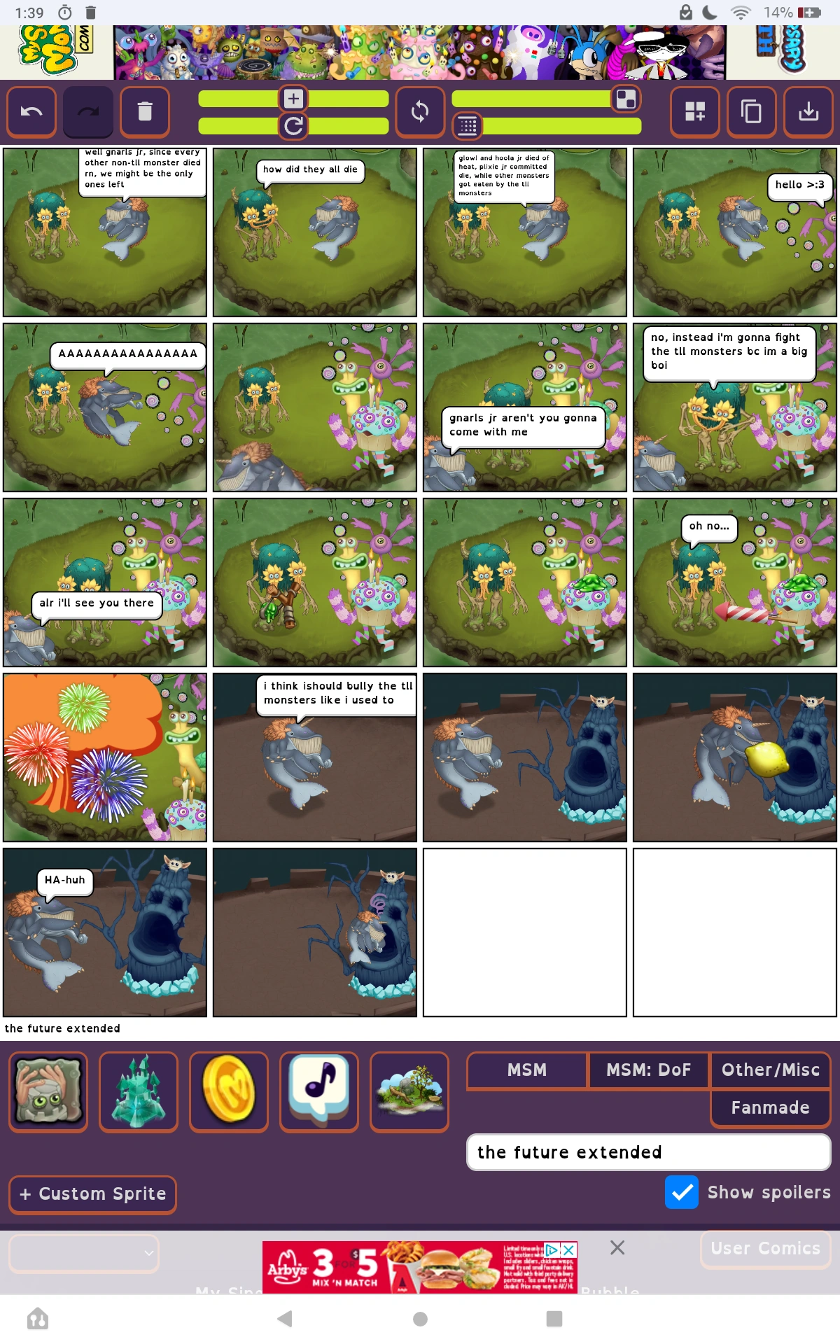 finished msm comic: the future | Fandom