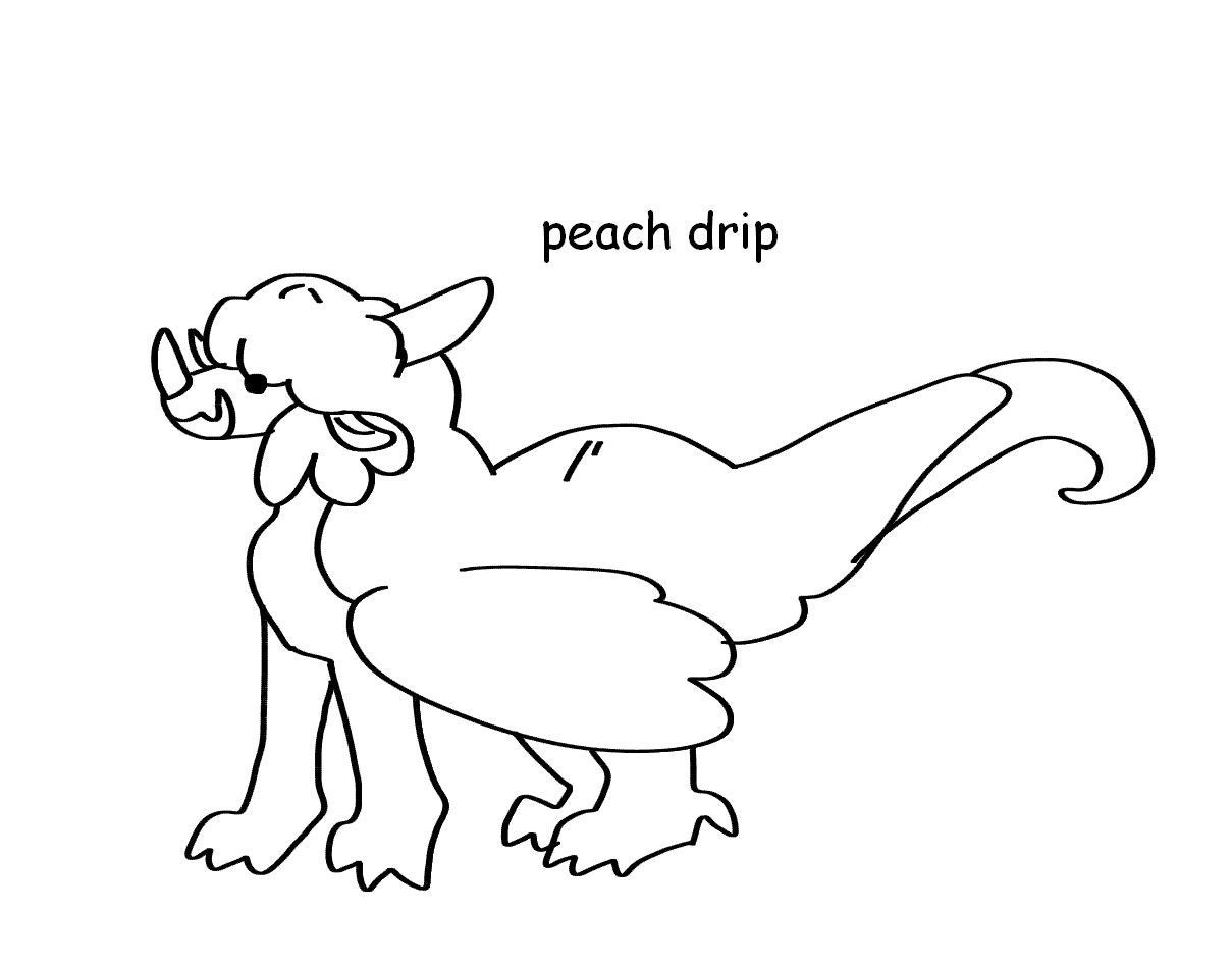 peach drip + opening the pbjwing speciies because why not 💪💪 | Fandom