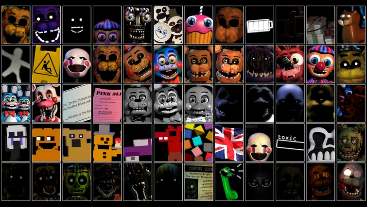 The Ultra Custom Night roster in my style (Feel free to make the ...