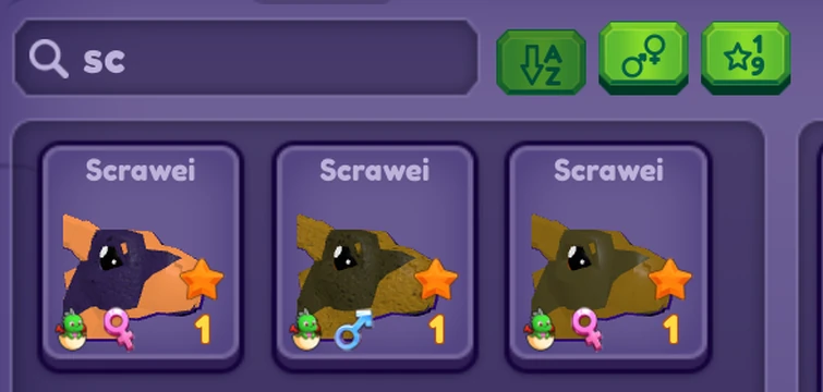 Selling these (3 scraws + 1 dysuva) | Fandom