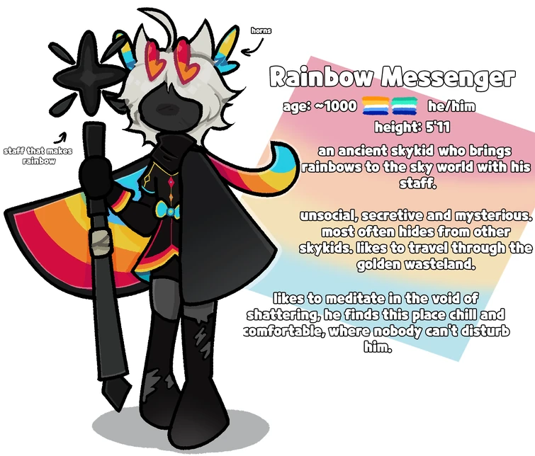 Rainbow Messenger!!! / OC | Fandom
