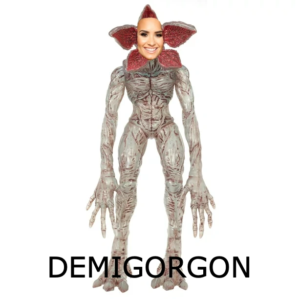 Demigorgon. (Im so sorry for your eyes- also yes, stranger things but ...