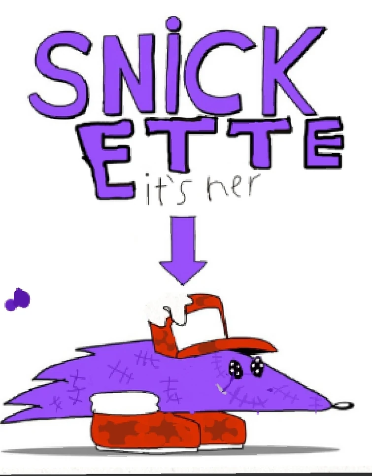 I edited my Snickette image to have stiches because she is a living ...