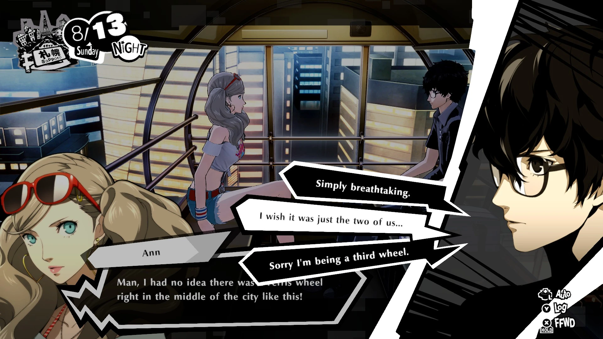 ren and ann Ferris wheel date | Fandom