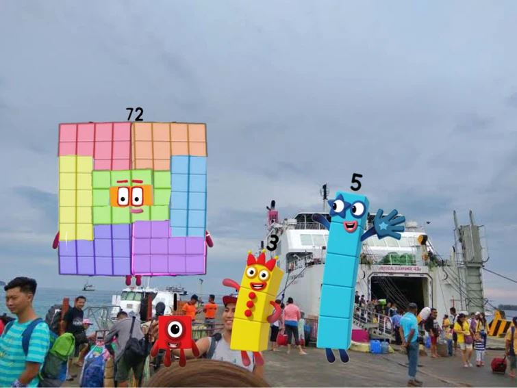The Numberblocks Having Vacation In Boracay | Fandom