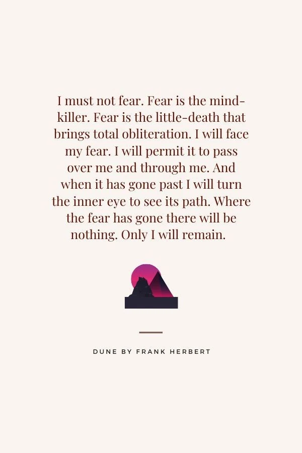 'I must not fear' | Fandom