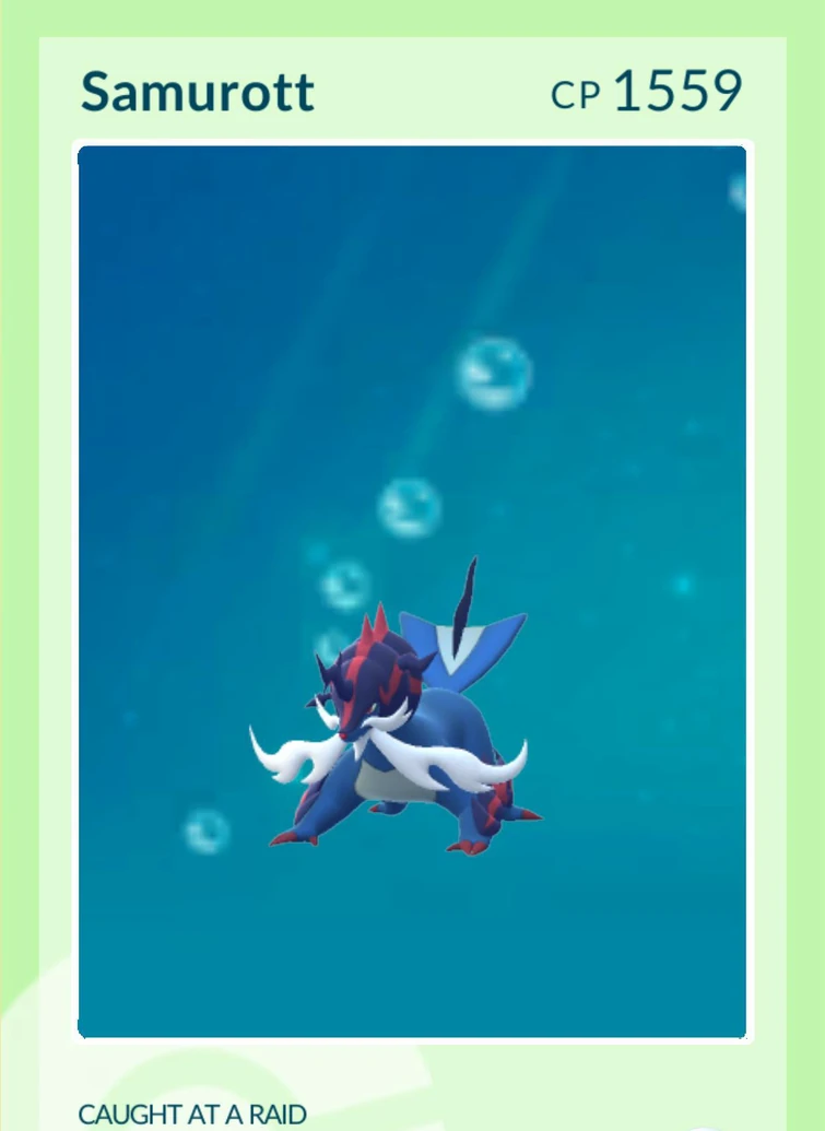 Hisui samurott raids | Fandom