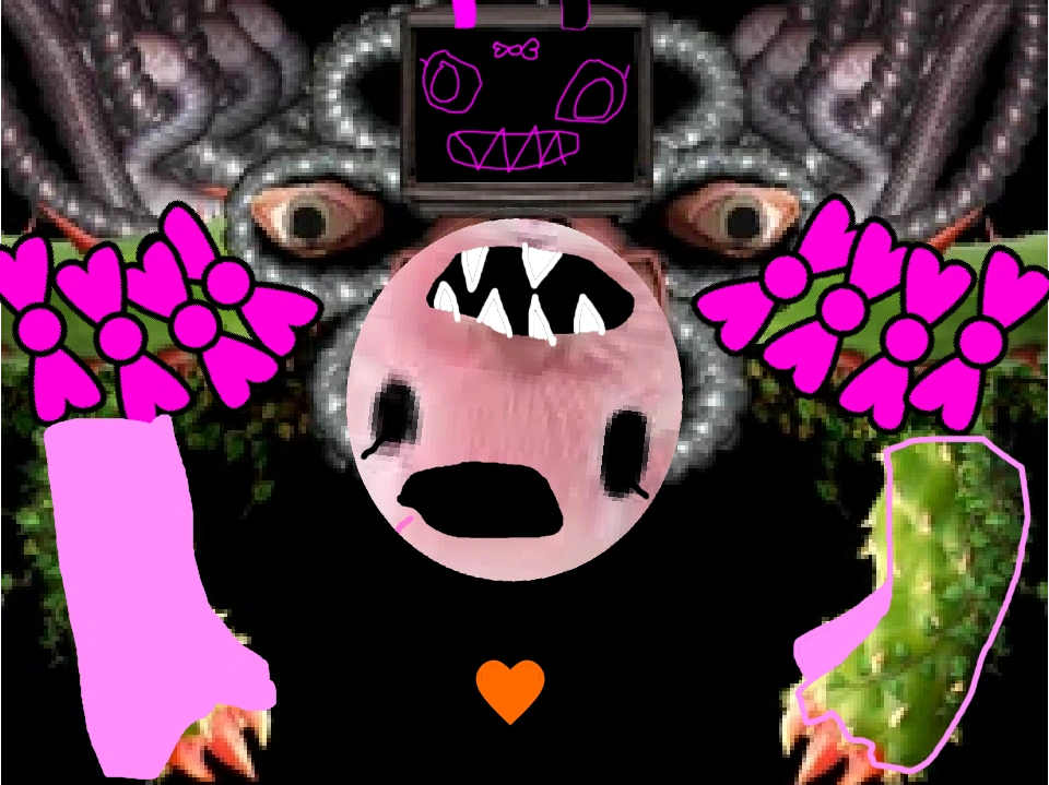 Omega Pinki (type in commets what character make in Omega form) | Fandom