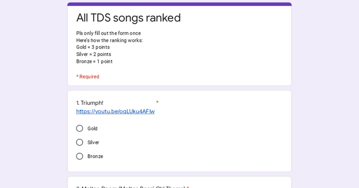 Every TDS Song Ranked (By the Wiki) | Fandom