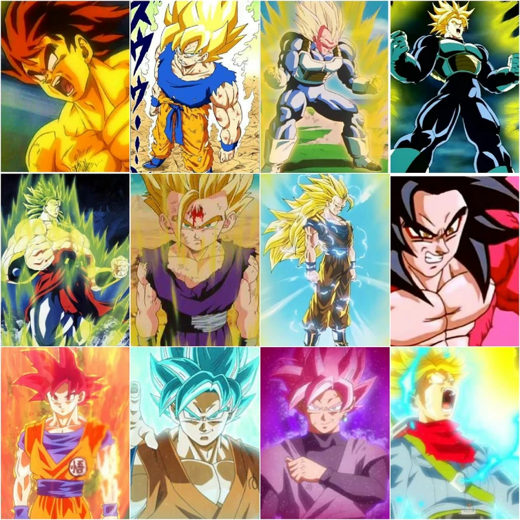 Saiyan Forms | Fandom
